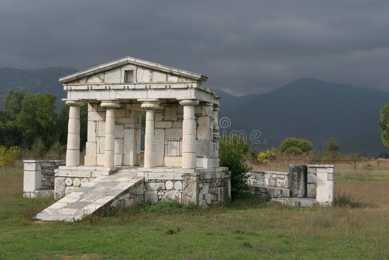Small Temple stock image. Image of temple, marble, dark - 679321