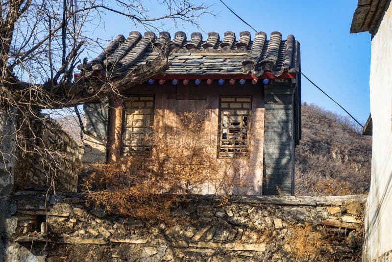 Small Temple in the Ancient Village Stock Photo - Image of attractions ...