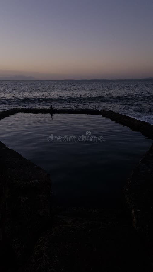 Nun pool Gordons bay stock image. Image of pool, gordons - 210626465