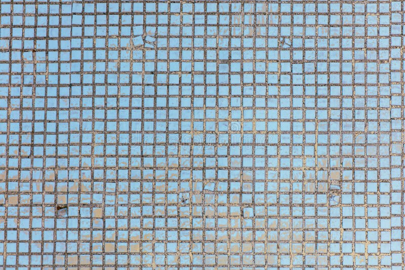 Small Tiles on the Wall As an Abstract Background. Texture Stock Photo ...