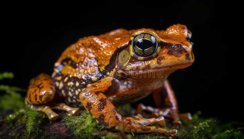 Small Toad Looking at Camera in Nature Generated by AI Stock Image ...