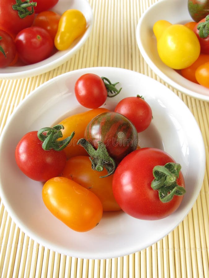 Small tomatoes stock image. Image of mini, tomatoes, tomato - 32805085