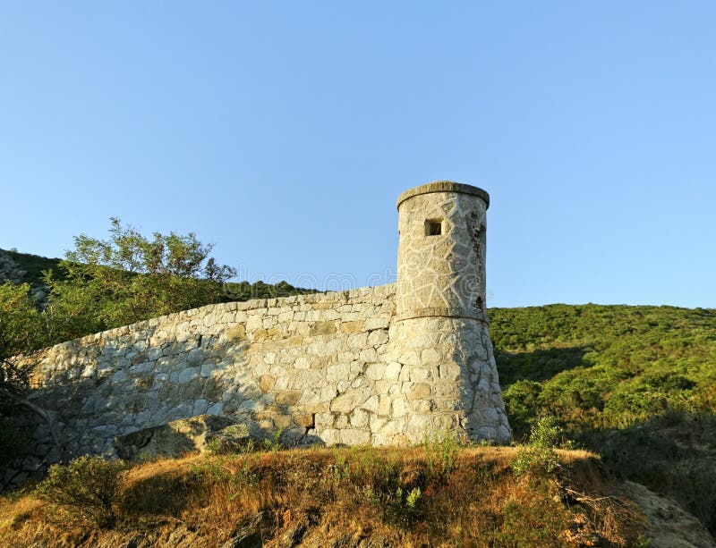 Small tower. stock image. Image of lighthouse, smeralda - 36785825