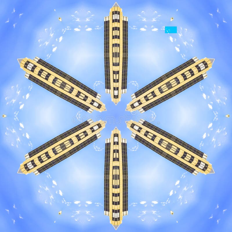 Complex 2 Star Class Seal or Badge Stock Illustration - Illustration of ...