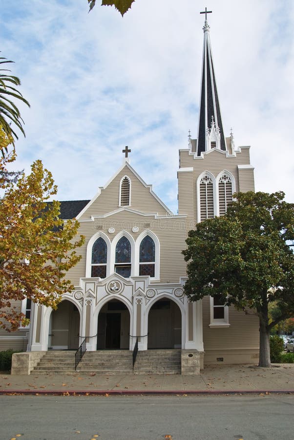 Small town church stock image. Image of religious, religion - 3562609