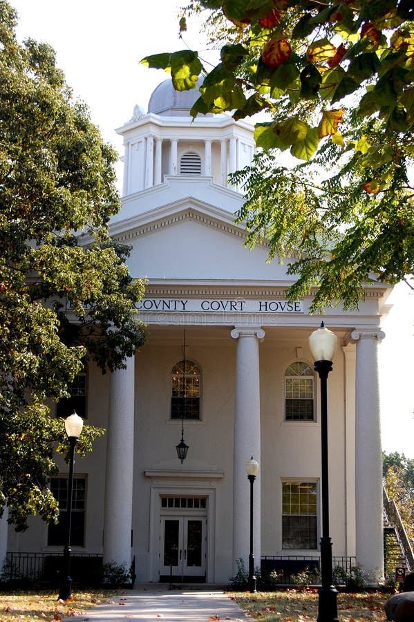 Old small town court house stock photo. Image of clock - 20597168