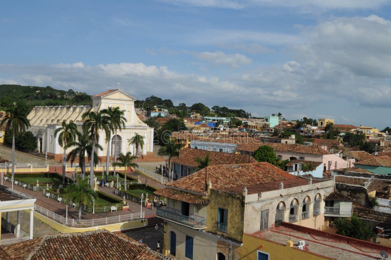 Small town in Cuba stock photo. Image of view, suburb - 272160016