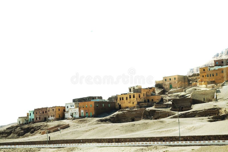 Small town in the desert stock photo. Image of desert - 183388686