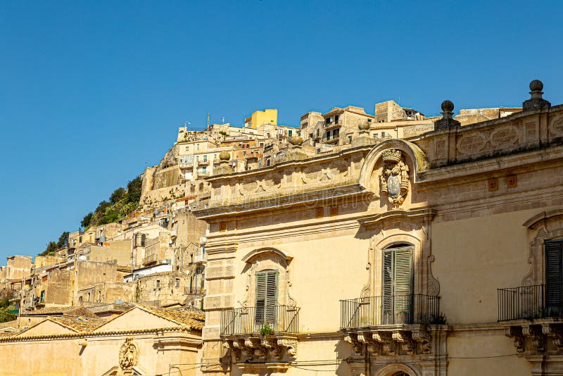 Small town high view stock image. Image of landscape - 177907661