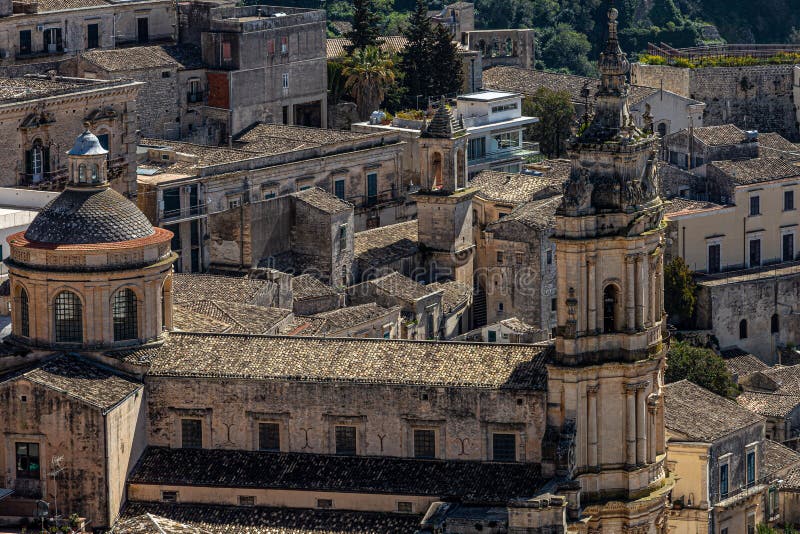 Small town high view stock photo. Image of beautiful - 179424456