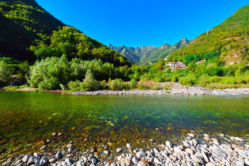 Small Town stock photo. Image of fall, clean, exterior - 36064342