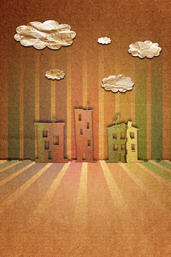 Fantasy hat house stock illustration. Illustration of print - 71618904