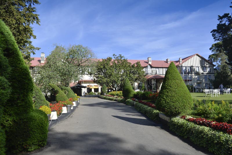 The small town scenery stock image. Image of daylight - 46494187