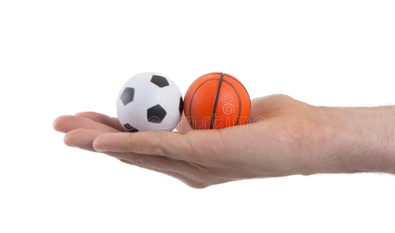 Small toy balls isolated stock photo. Image of ball, equipment - 59497864