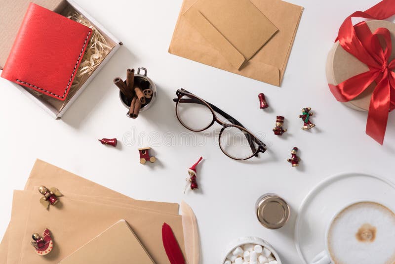 Small Toy Figures Being Scattered on the Table Stock Image - Image of ...