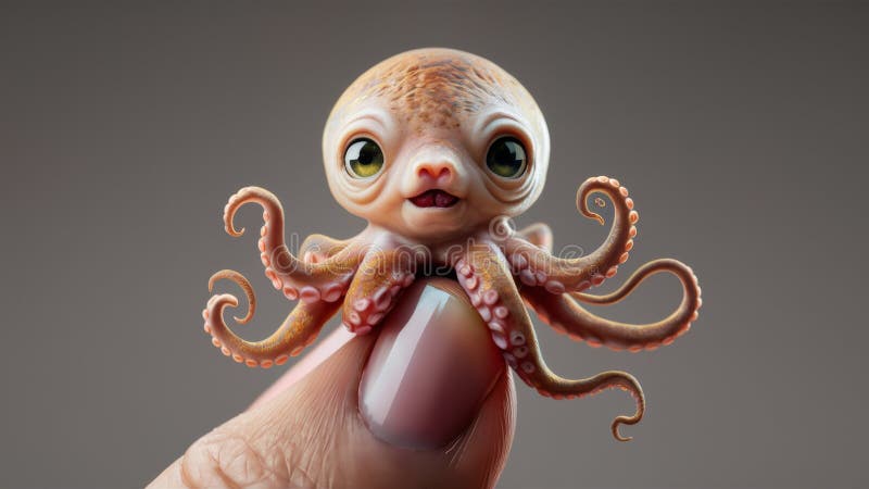 Cartoon Octopus Big Smile Its Face Stock Photos - Free & Royalty-Free ...