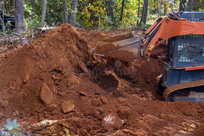 It is a Small Tractor that is Used for Moving Soil for Landscaping ...