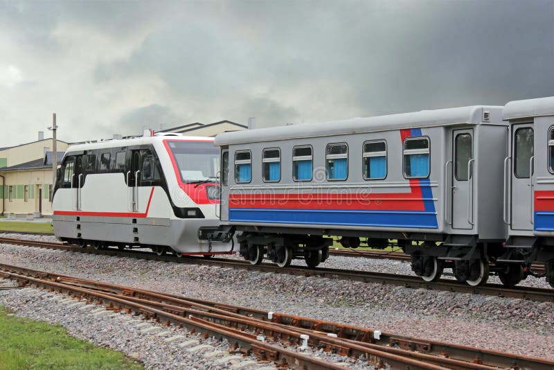 Small Train stock image. Image of doors, line, railroad - 20078511