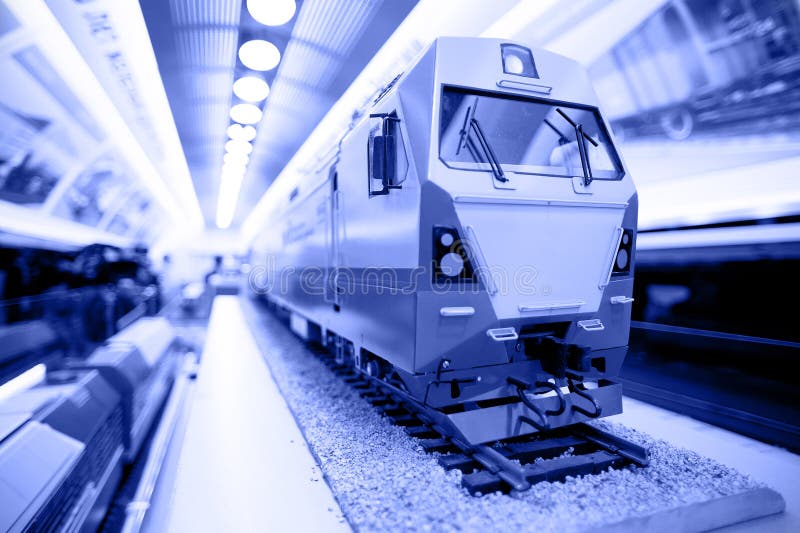 Small train model stock photo. Image of machinery, speeding - 66872624