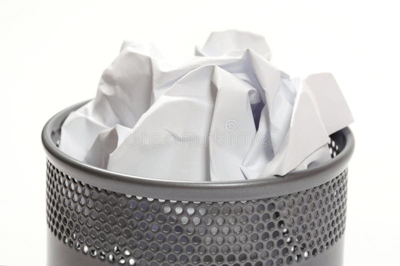 2,547 Trash Can Crumpled Paper Stock Photos - Free & Royalty-Free Stock ...