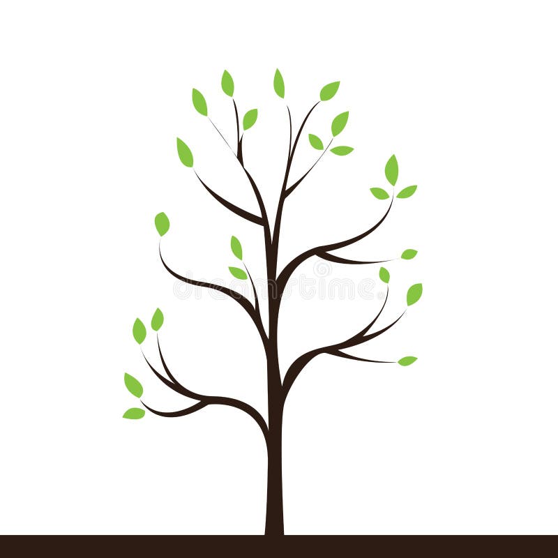 Small tree stock vector. Illustration of nature, tree - 32401222