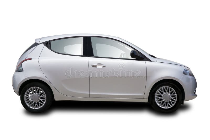 Small Two Door Car stock photo. Image of isolated, contemporary - 43680814