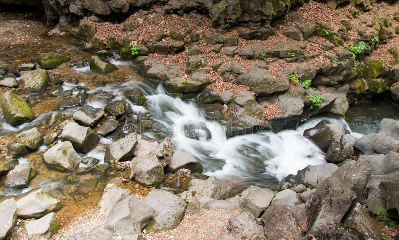 Small valley stock image. Image of landscape, forest - 85089059