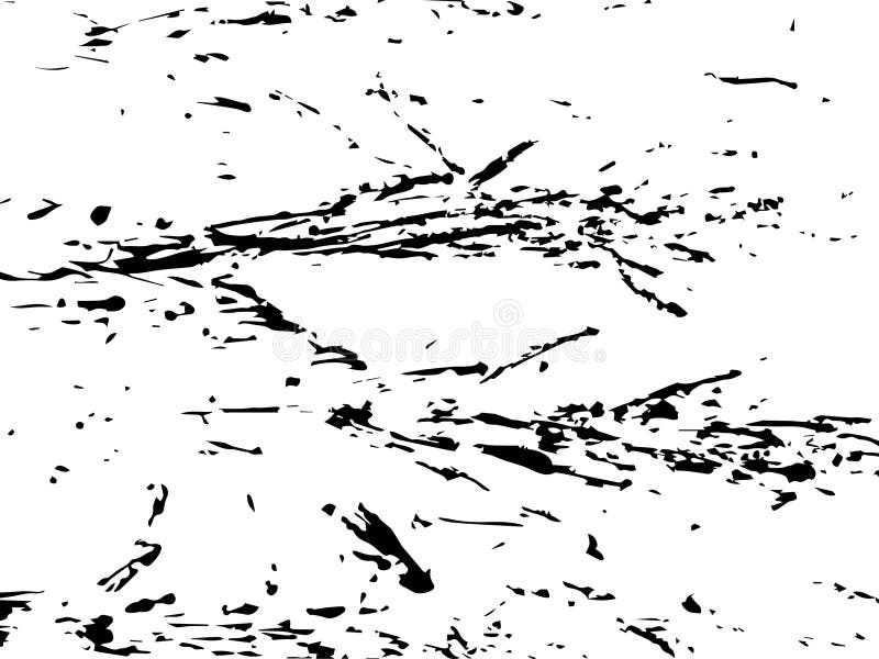 Small Various Lines in Grunge Style Drawn Stock Vector - Illustration ...