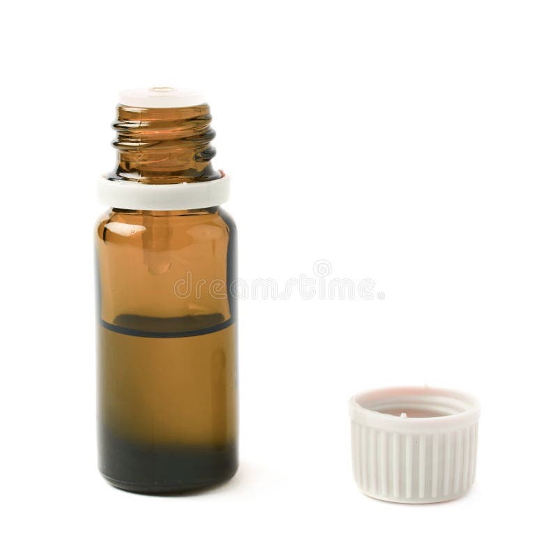 Small vial flask stock photo. Image of container, closeup - 68536800