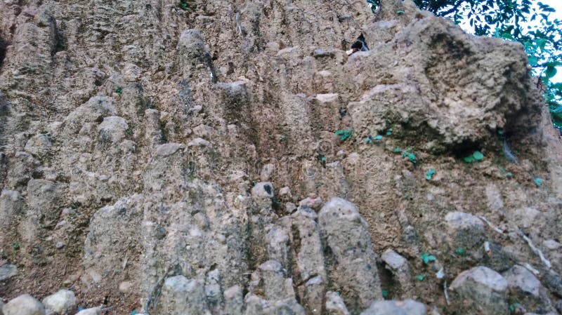 Small View of Little Rocks Wall Stock Photo - Image of little, wall ...