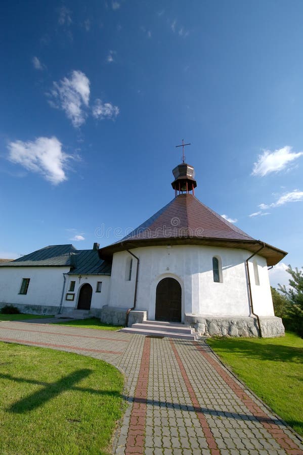 Round church window stock photo. Image of prenzlau, star - 1756734