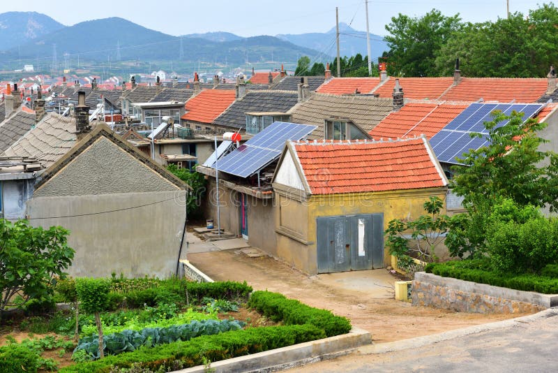 A small village stock photo. Image of local, building - 150796550