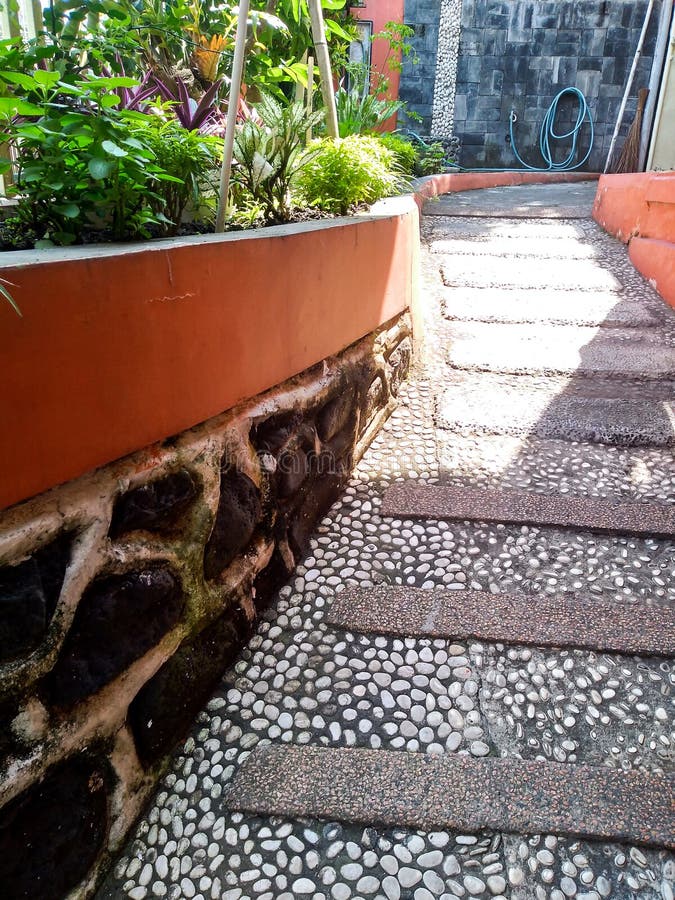 Decorative Walkways and Paths Stock Image - Image of background ...