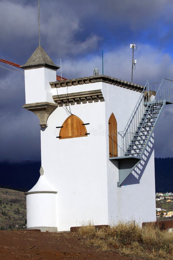 Small Watchtower on La Palma Stock Image - Image of spain, canaries ...