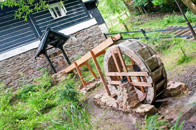 Small Water Mill stock image. Image of building, architecture - 22914825