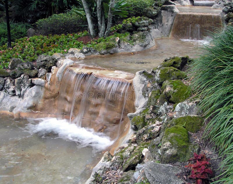 Small Waterfall stock image. Image of waterfall, flowing - 197887