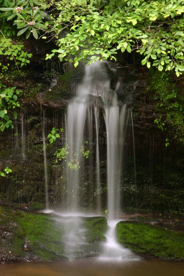 Small waterfall stock photo. Image of national, mountain - 202758