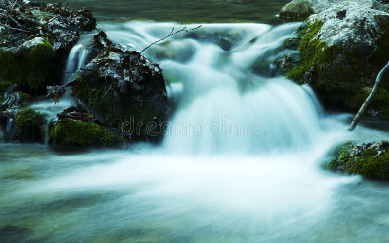 Small waterfall stock photo. Image of crimea, crystal - 2247668