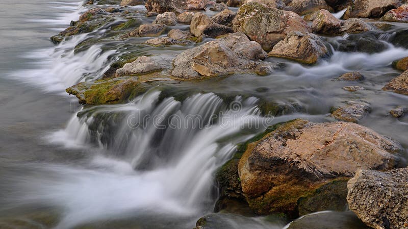 Low Waterfall on the Roch River in Heywood from a Different Perspective ...