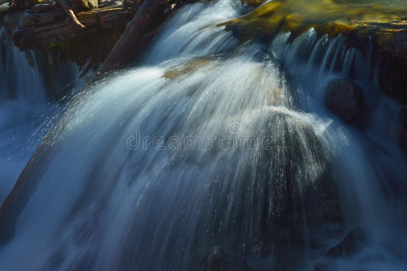 Small waterfall stock photo. Image of life, sawyer, fell - 54205278