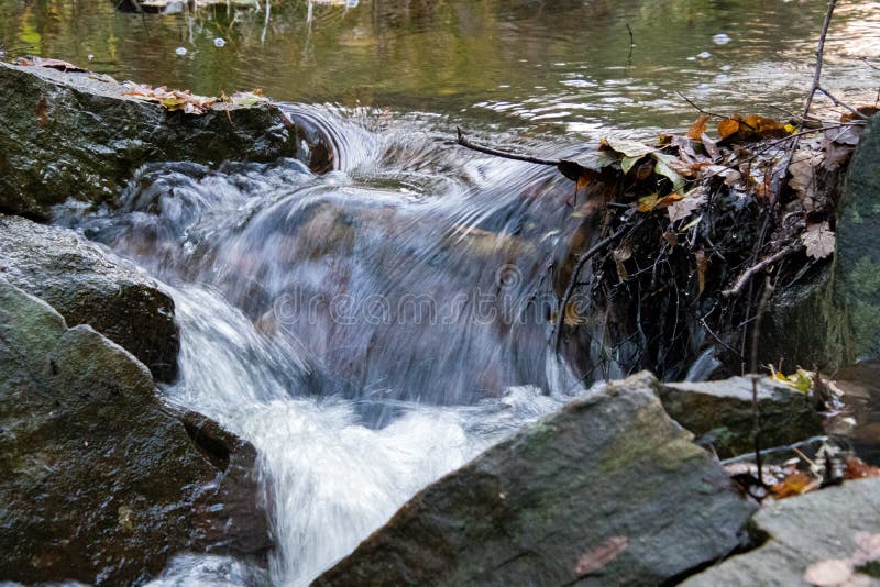 Small waterfall stock photo. Image of fall, movement - 167418130
