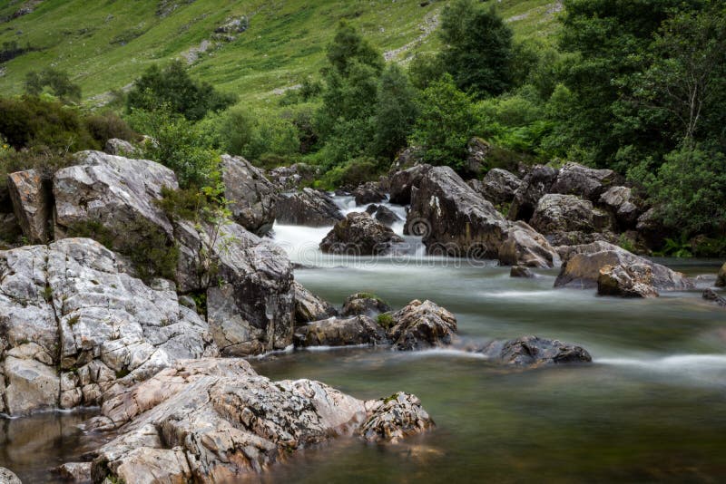 Cutting through the Sharp Rocks Stock Photo - Image of forest, sharp ...
