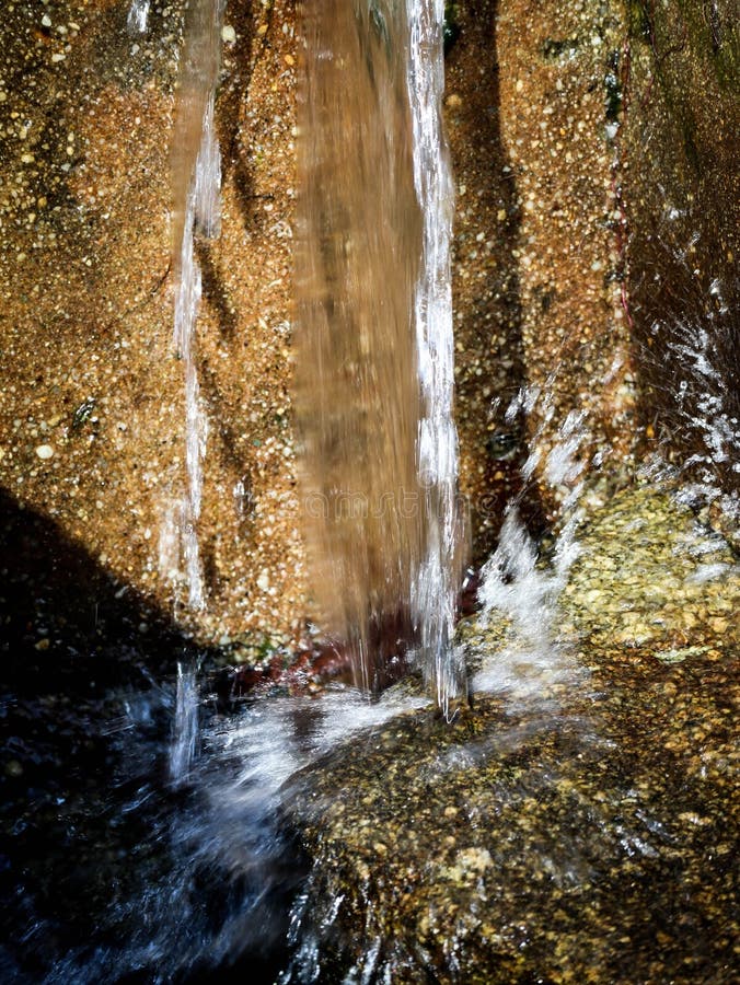 Small Waterfall in Rain Forest Park Stock Image - Image of water, park ...