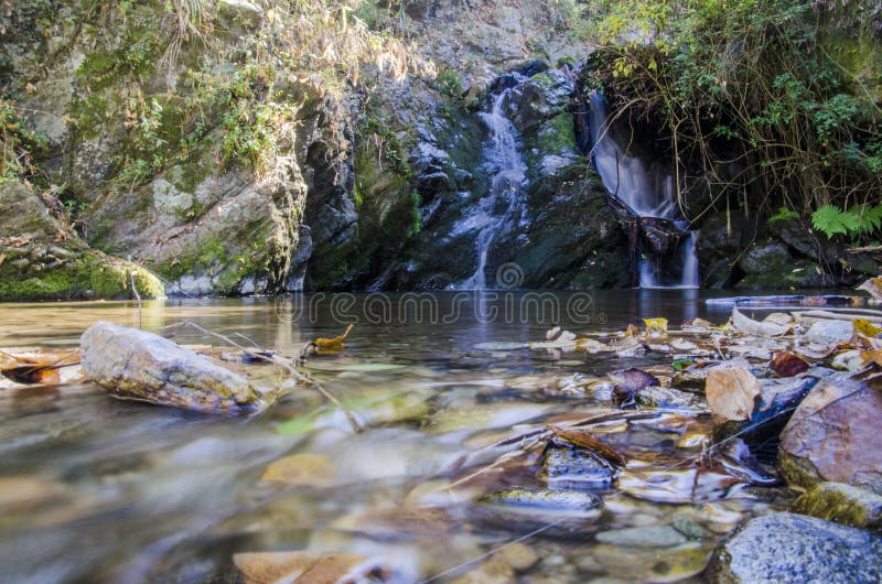 Small water fall stock image. Image of waterfall, nature - 112993195