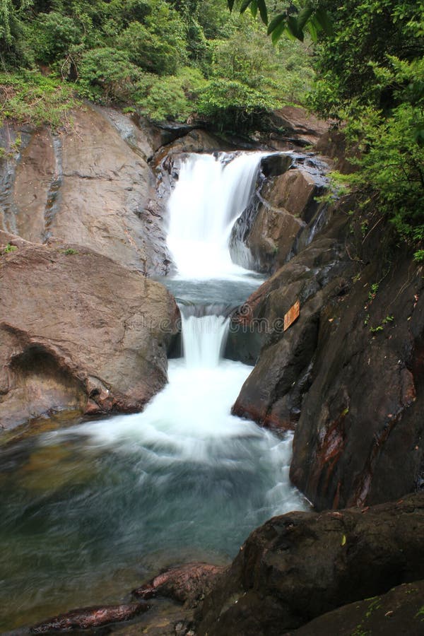 Waterfalls in Small Nature in the Forests Stock Photo - Image of ...