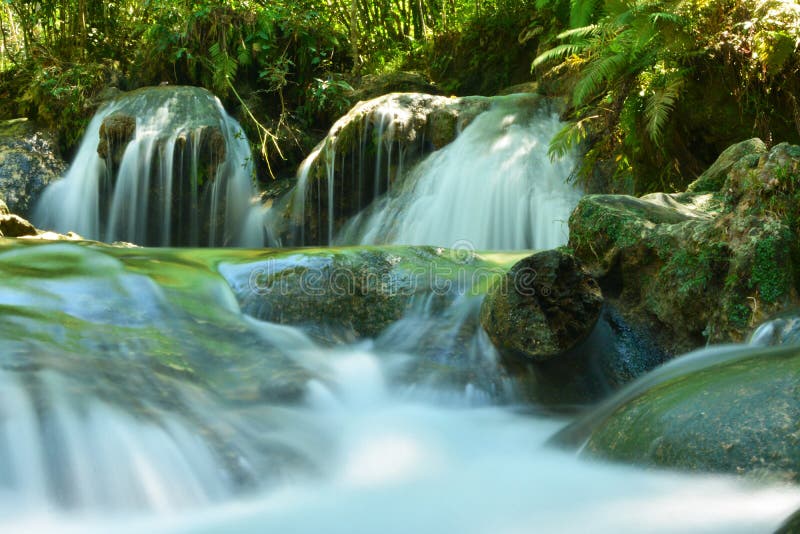 Falls stock photo. Image of philippines, mindanao, moist - 41955700