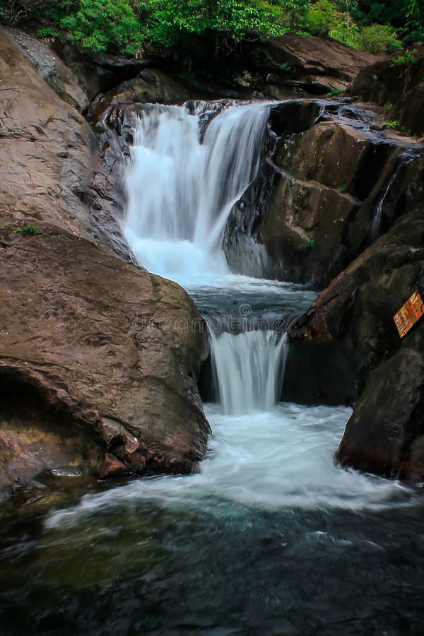 Waterfalls in Small Nature in the Forests Stock Photo - Image of ...