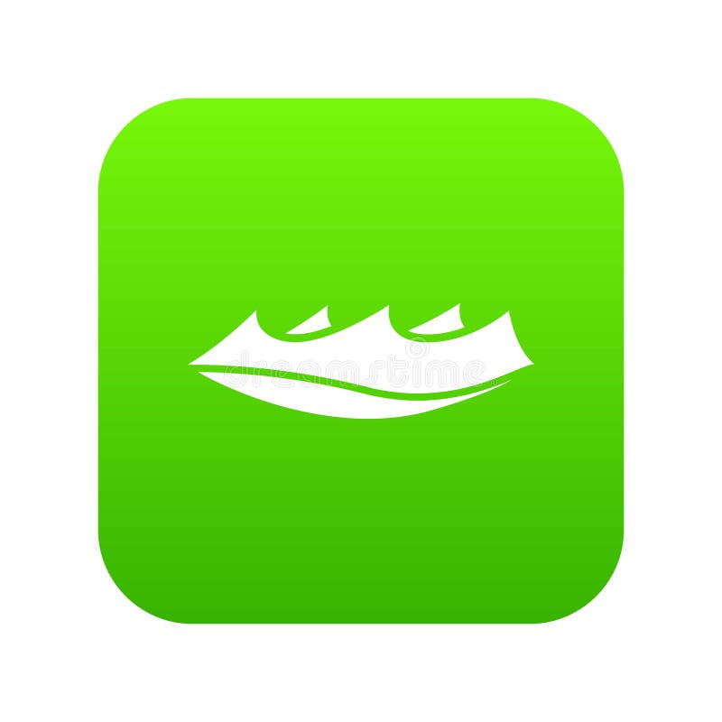 Small Wave Icon, Simple Style Stock Vector - Illustration of fresh ...