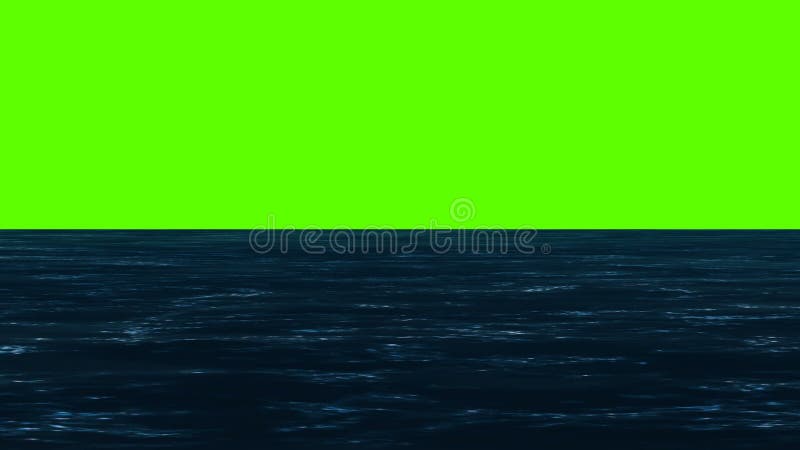 Small Waves on a Green Screen Stock Footage - Video of raging, river ...