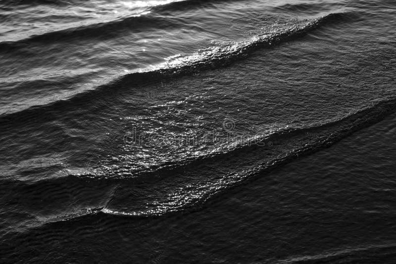 Small Waves in Otherwise Calm Water Stock Image - Image of quiet ...